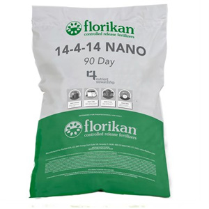 Florikan Nano 14-4-14 90/Day 50Lbs Mini Prill - Griffin Greenhouse Supplies