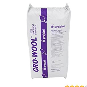 Grodan Gro-WOOL 45 lb/bag granulate W.A. PTM MED 20 kg - Griffin ...
