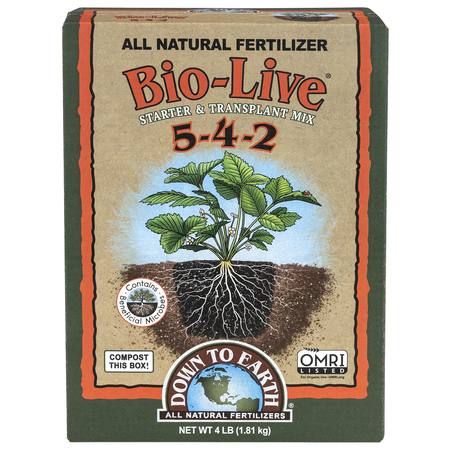 DTE Bio-Live 5-4-2 4LB - Griffin Greenhouse Supplies